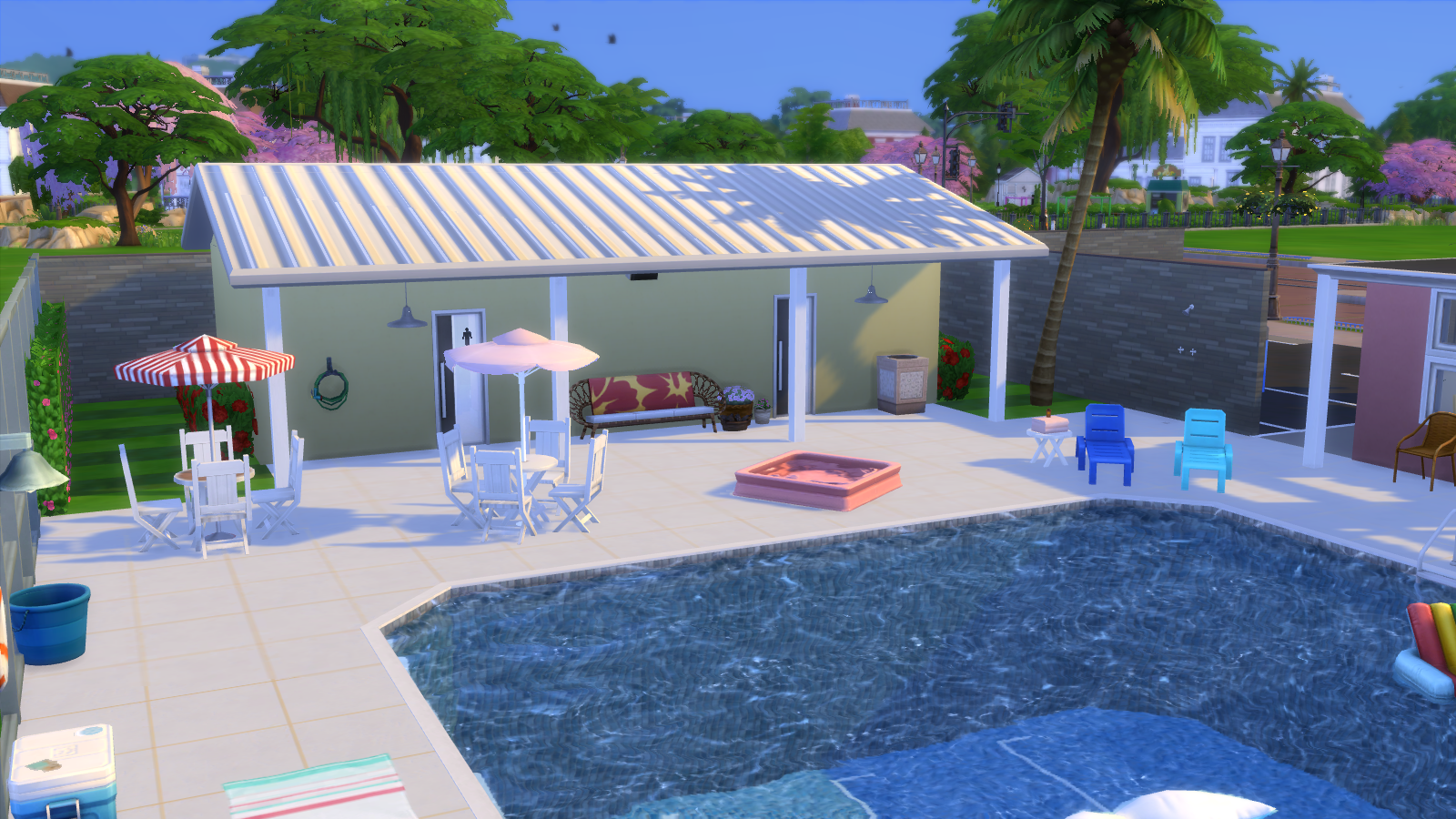 Mod The Sims - Vintage Community Pool