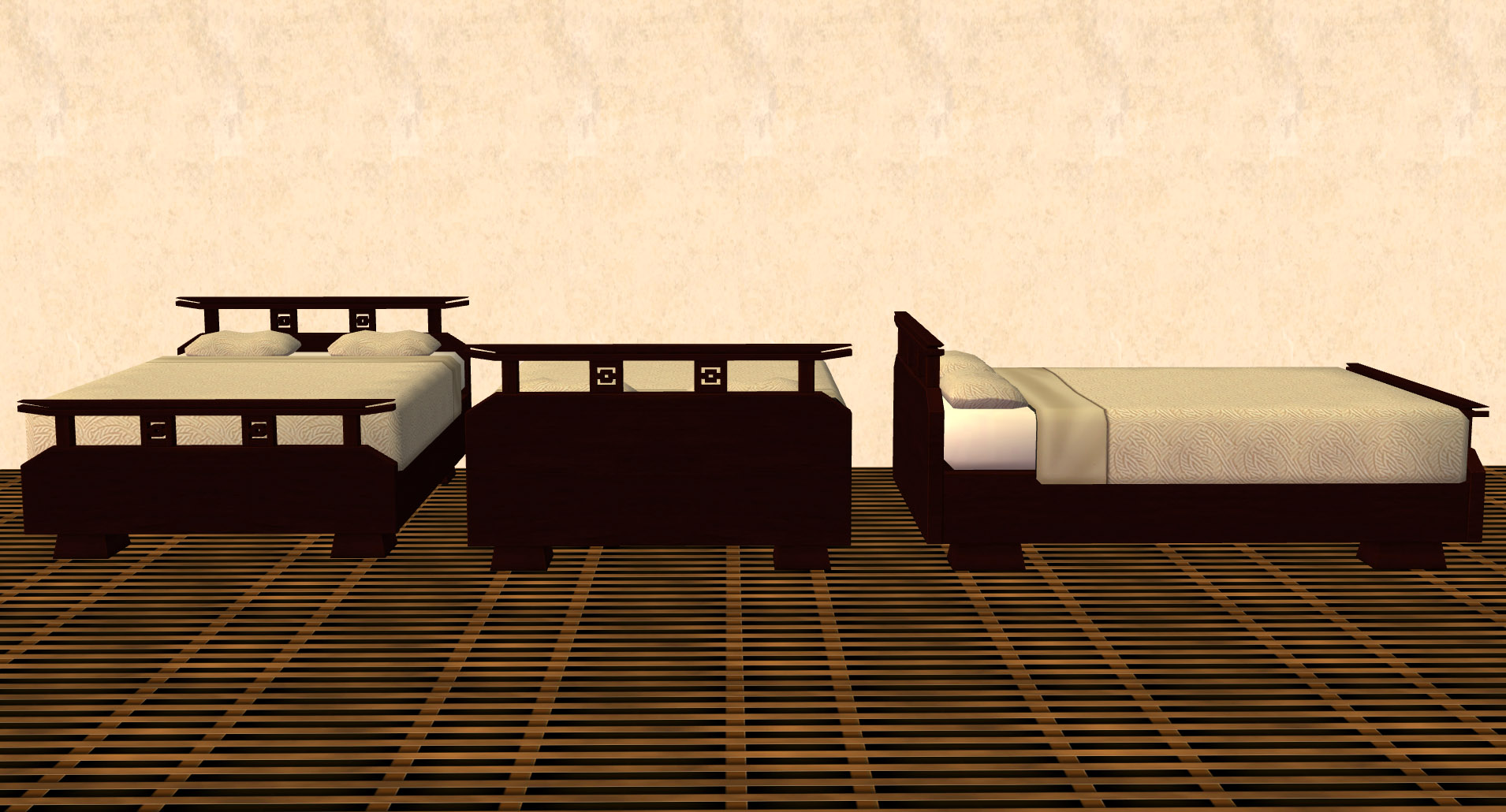 Mod The Sims - Cherry Blossom Recolours Part 3 (Asian Fusion Set)