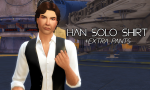 Mod The Sims - Han Solo Shirt (+Extra Pants) [BG + Get Famous Recolours]