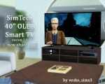 Mod The Sims - SimTech 40 inch OLED Smart TV v1.6 [Update 30.09.2025]