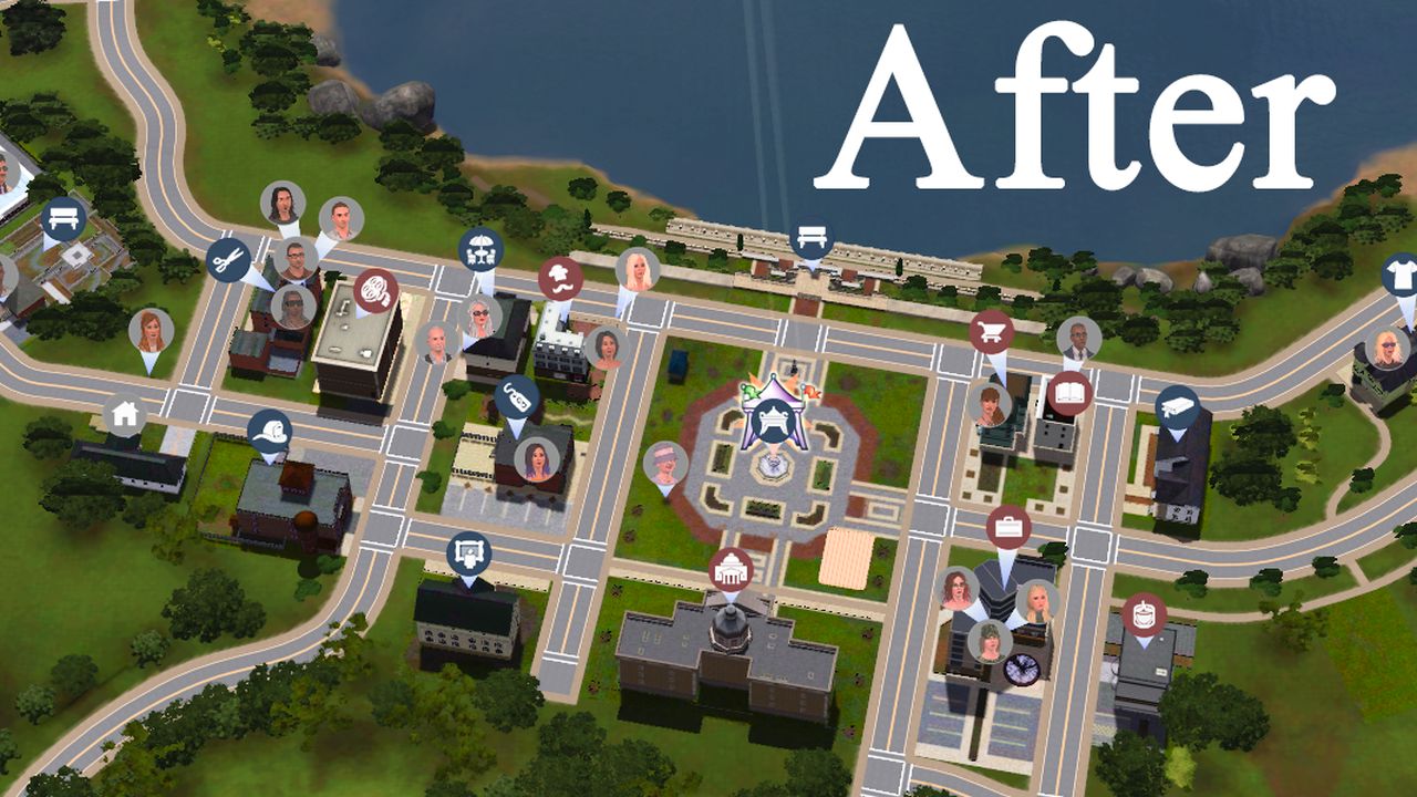 Mod The Sims - Modern Map Tags V2