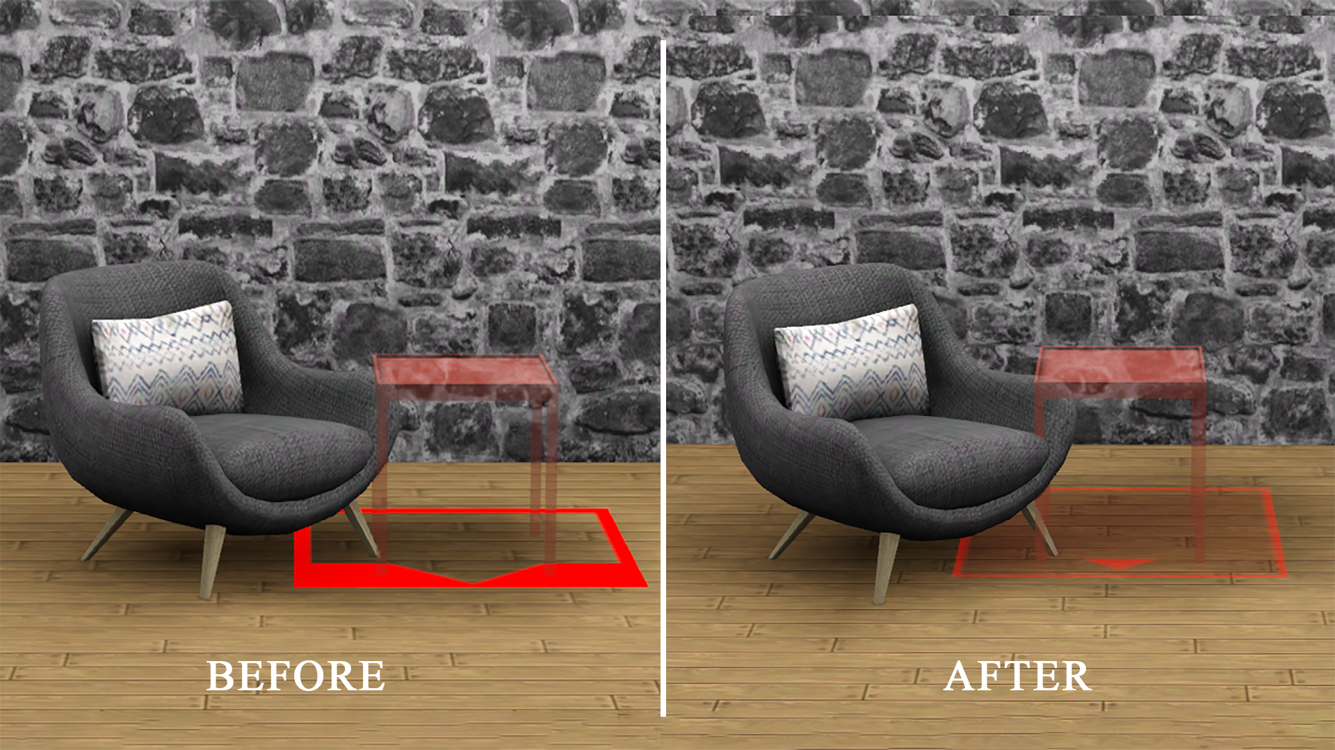 Mod The Sims - Object Placement Outlines Redesign