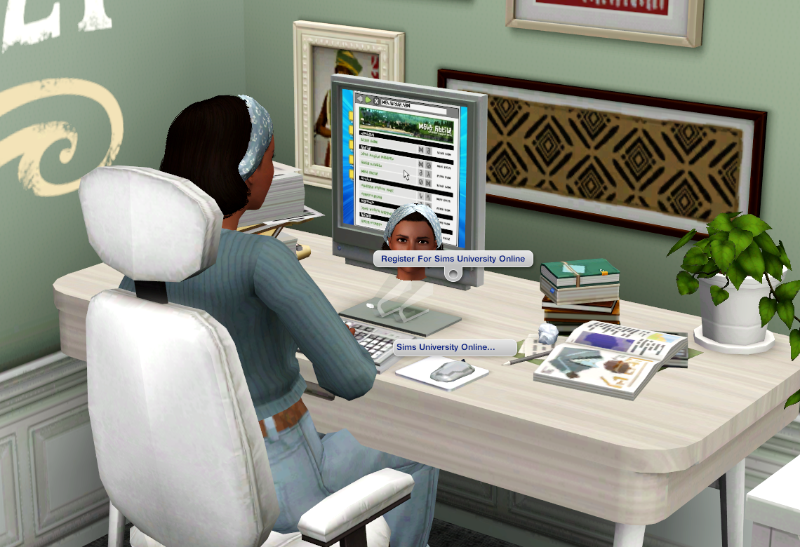 Mod The Sims - Attend University Online