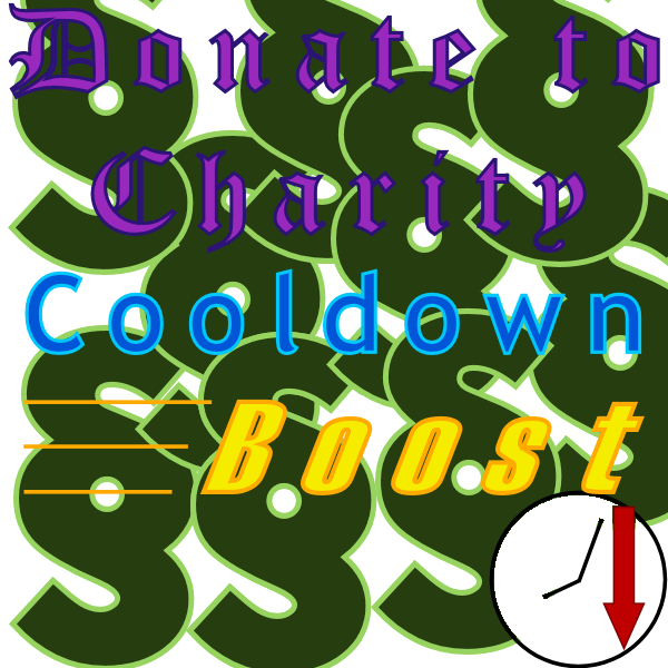 Mod The Sims - Donate to Charity Cooldown Reduction Boost