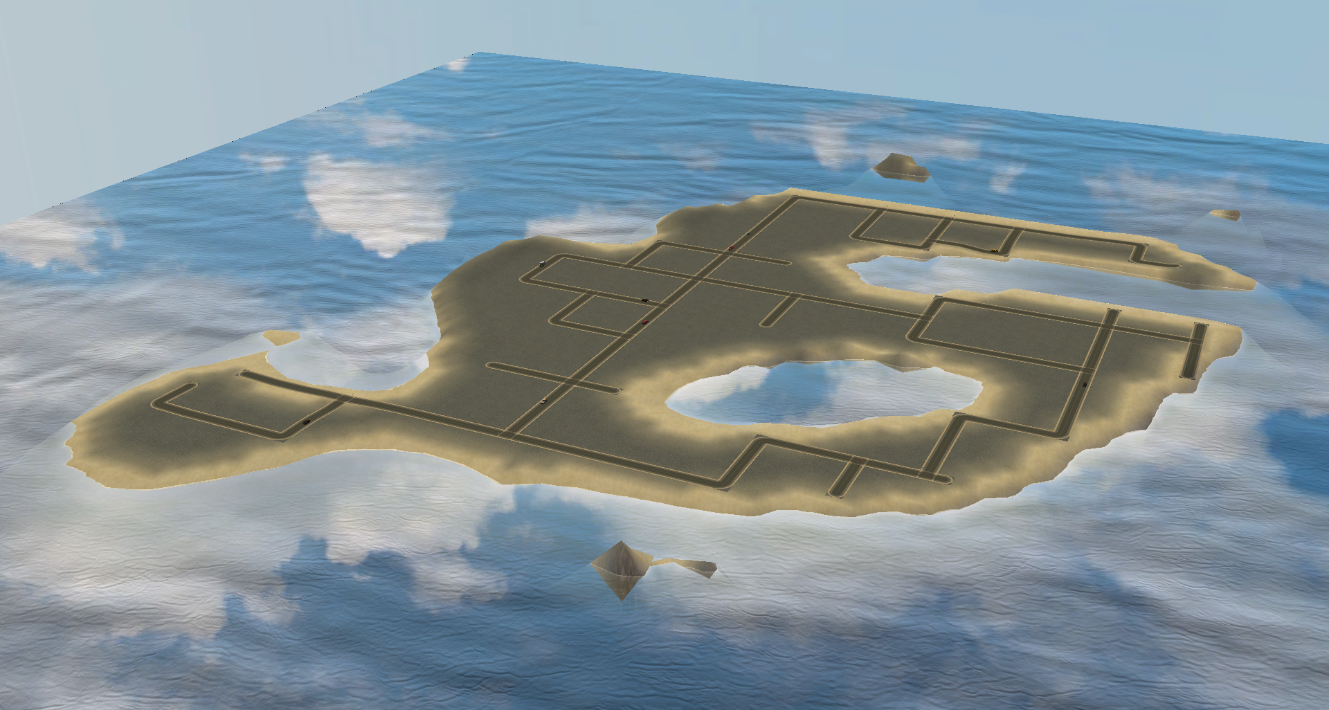 Mod The Sims - Hakaii - A flat terrain map