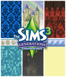 Mod The Sims - [3t2] All Wall Coverings From The Generations Expansion Pack