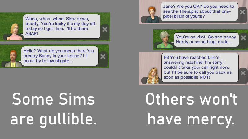 Mod The Sims - Better Crank Calls!