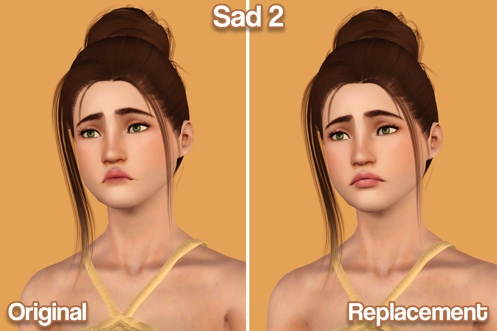 Mod The Sims - [TSM > TS3] Converted Facial Expressions