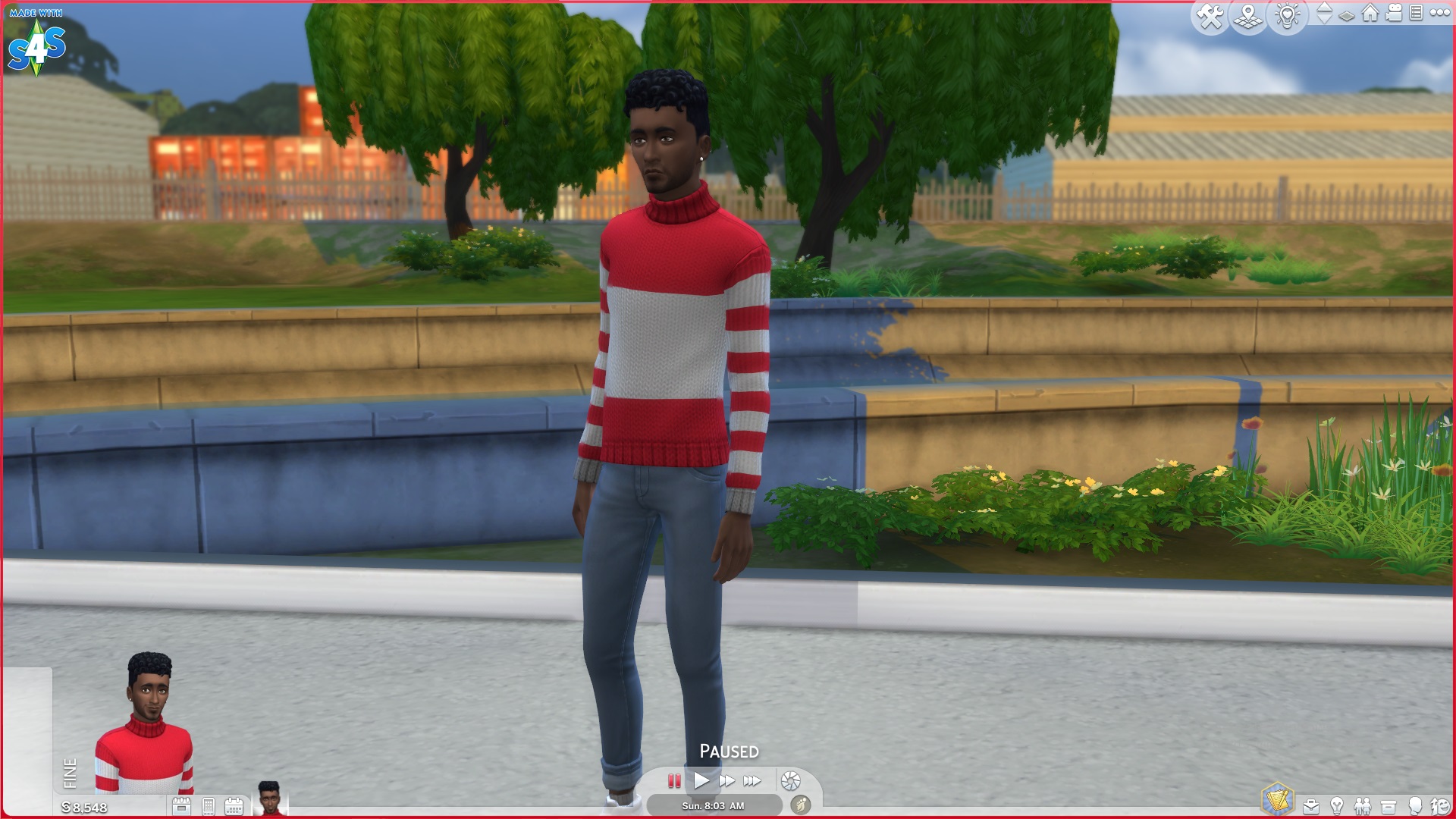 Mod The Sims - Knifty Sweater - Nifty Knitting Recolor