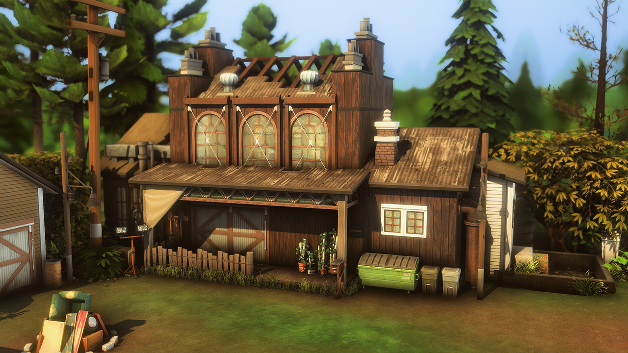 Mod The Sims - NO CC - Werewolf Lair