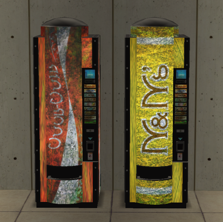 Mod The Sims - Coca-Cola and M&M recolors of Maxis vending machines ...