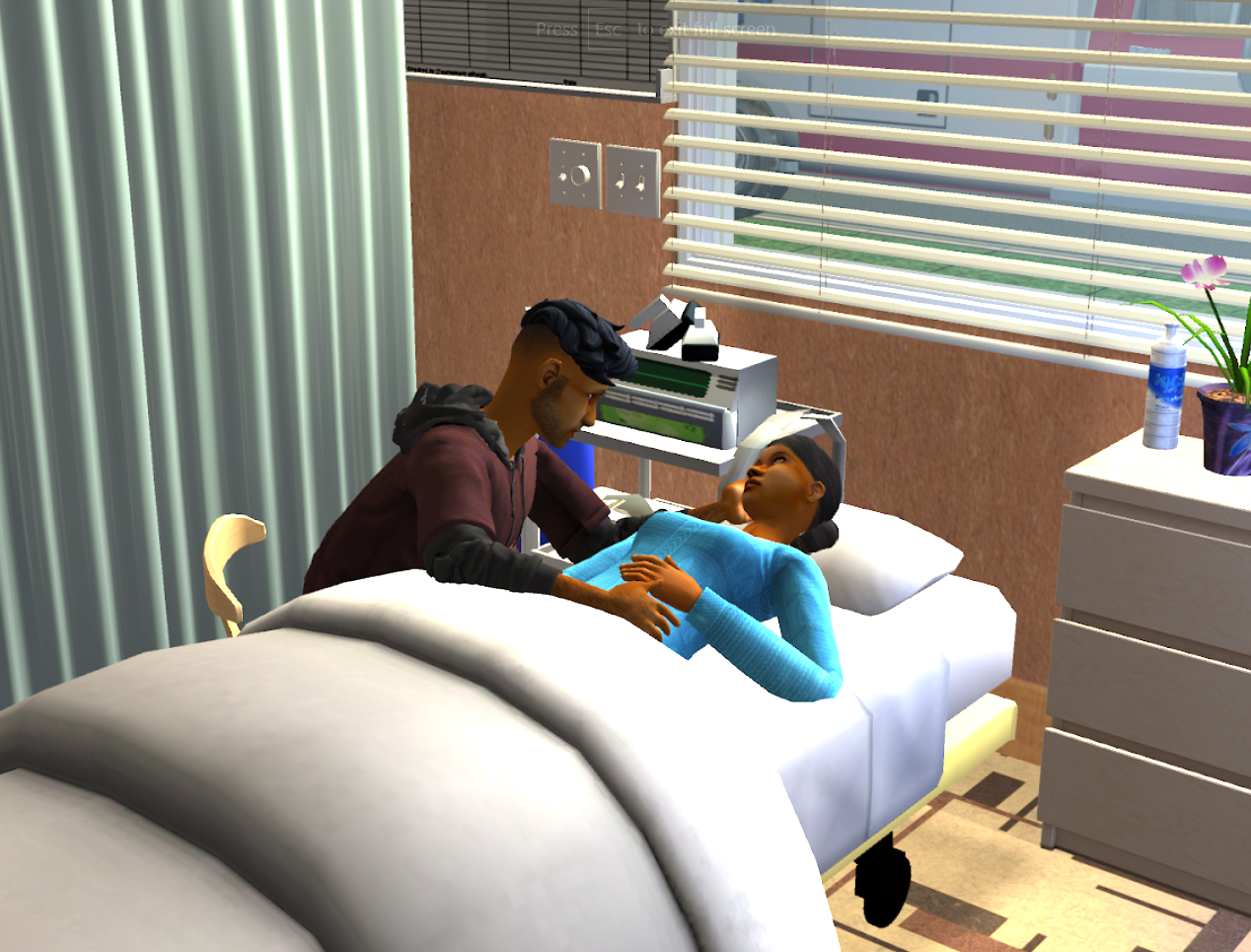 Mod The Sims - In Sickness Posebox
