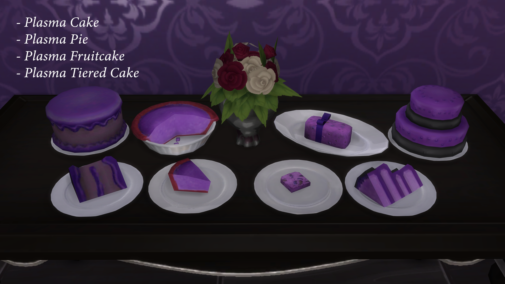 Mod The Sims - Plasma Fruit Recipes from TS4 foods & drinks