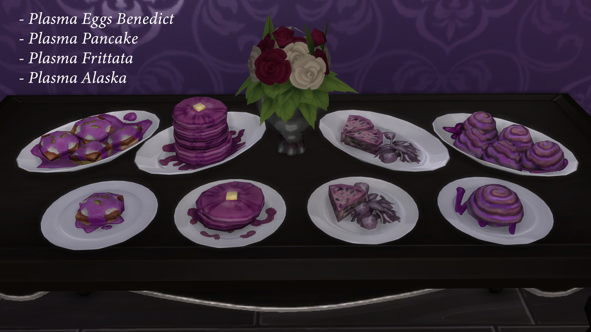Mod The Sims - Plasma Fruit Recipes from TS4 foods & drinks