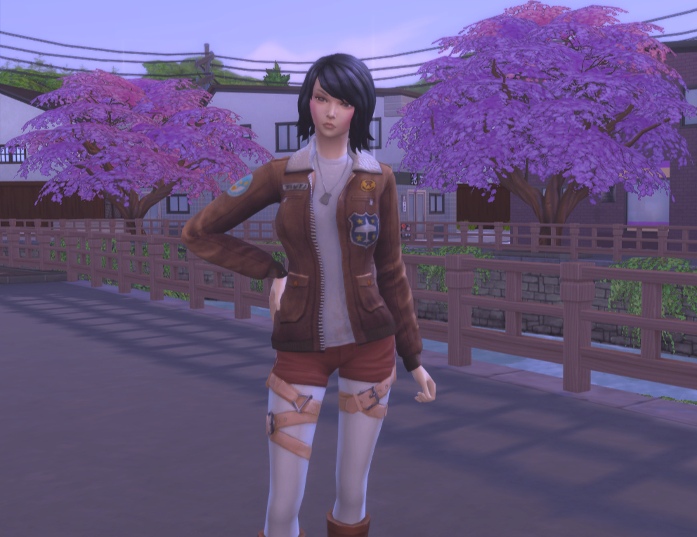 Mod The Sims - No-CC-Attack On Titan Mikasa Ackerman