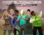 Mod The Sims - MORE TOWNIES: Lunar Lakes