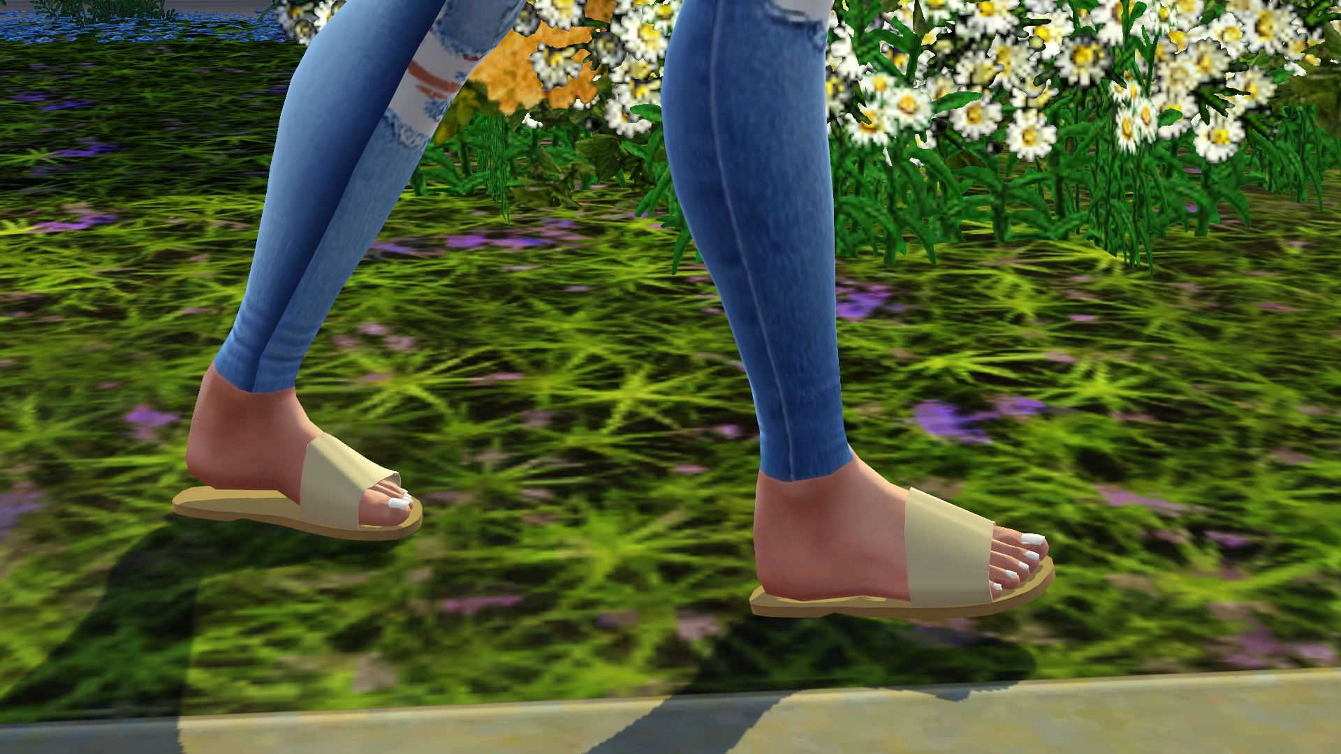 Mod The Sims - More Sandals For Women, Young Adult/Adult.