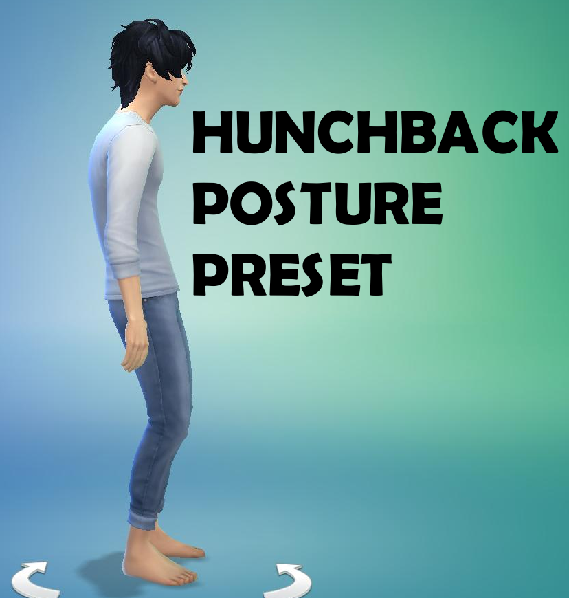 Mod The Sims - Hunchback/Kyphosis Body Preset