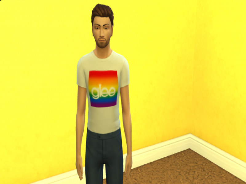 Mod The Sims - glee apparel (shirts) by clothydesigner!