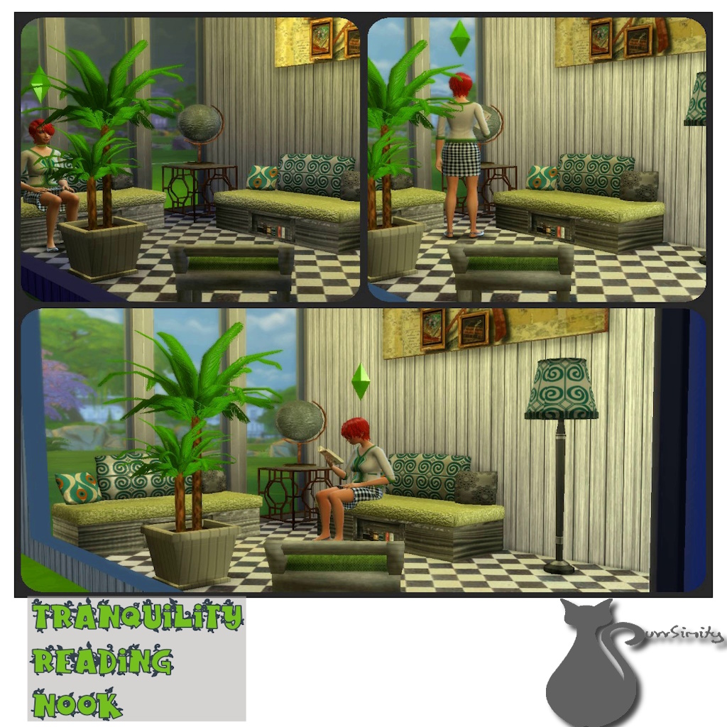Mod The Sims - Tranquility Reading Nook