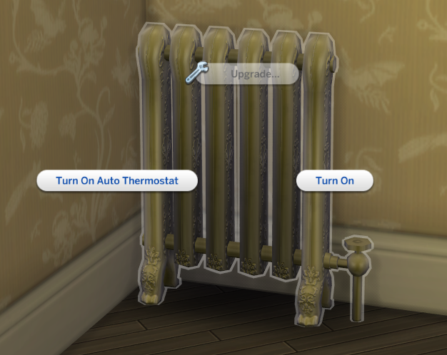 Mod The Sims - Decor with a Purpose: Functional Radiator