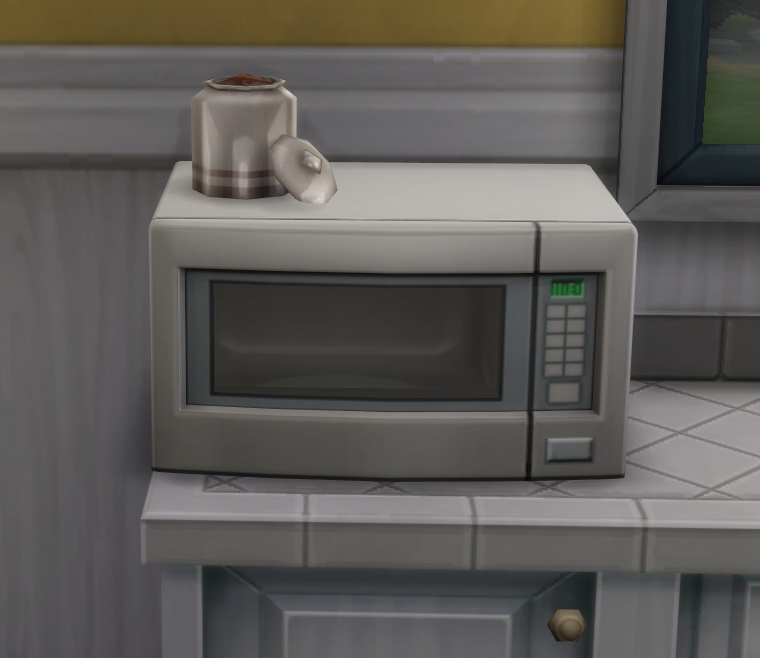 Mod The Sims - Slotted Items: Microwaves
