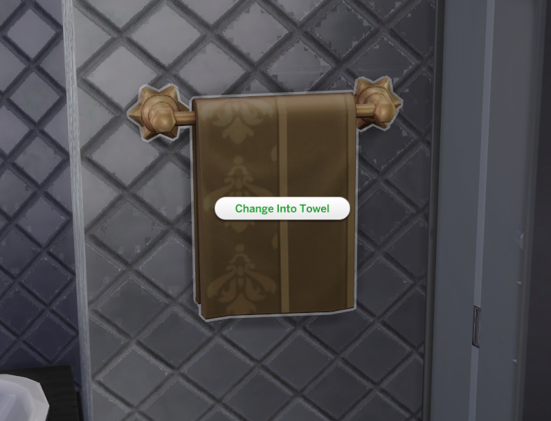 Mod The Sims - Decor with a Purpose: Functional Bath Towels