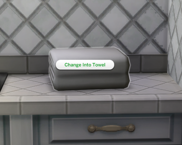 Mod The Sims - Decor with a Purpose: Functional Bath Towels