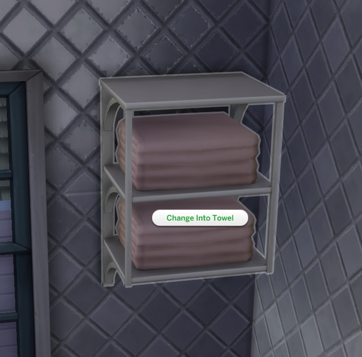 Mod The Sims - Decor with a Purpose: Functional Bath Towels