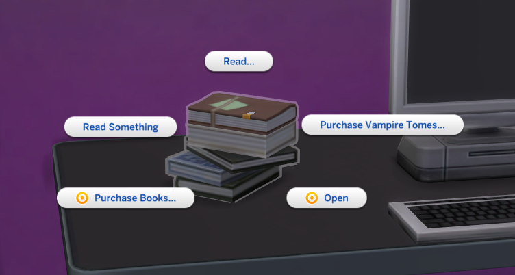 Mod The Sims - Decor with a Purpose: Books & Magazines as Bookshelves