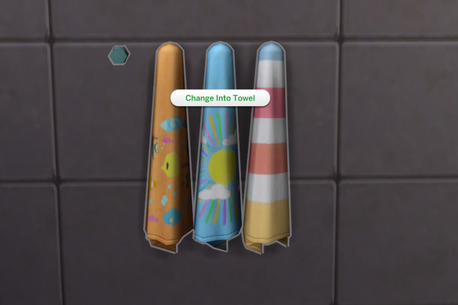 Mod The Sims - Decor with a Purpose: Functional Bath Towels