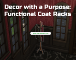 Mod The Sims - Decor with a Purpose: Functional Coat Racks