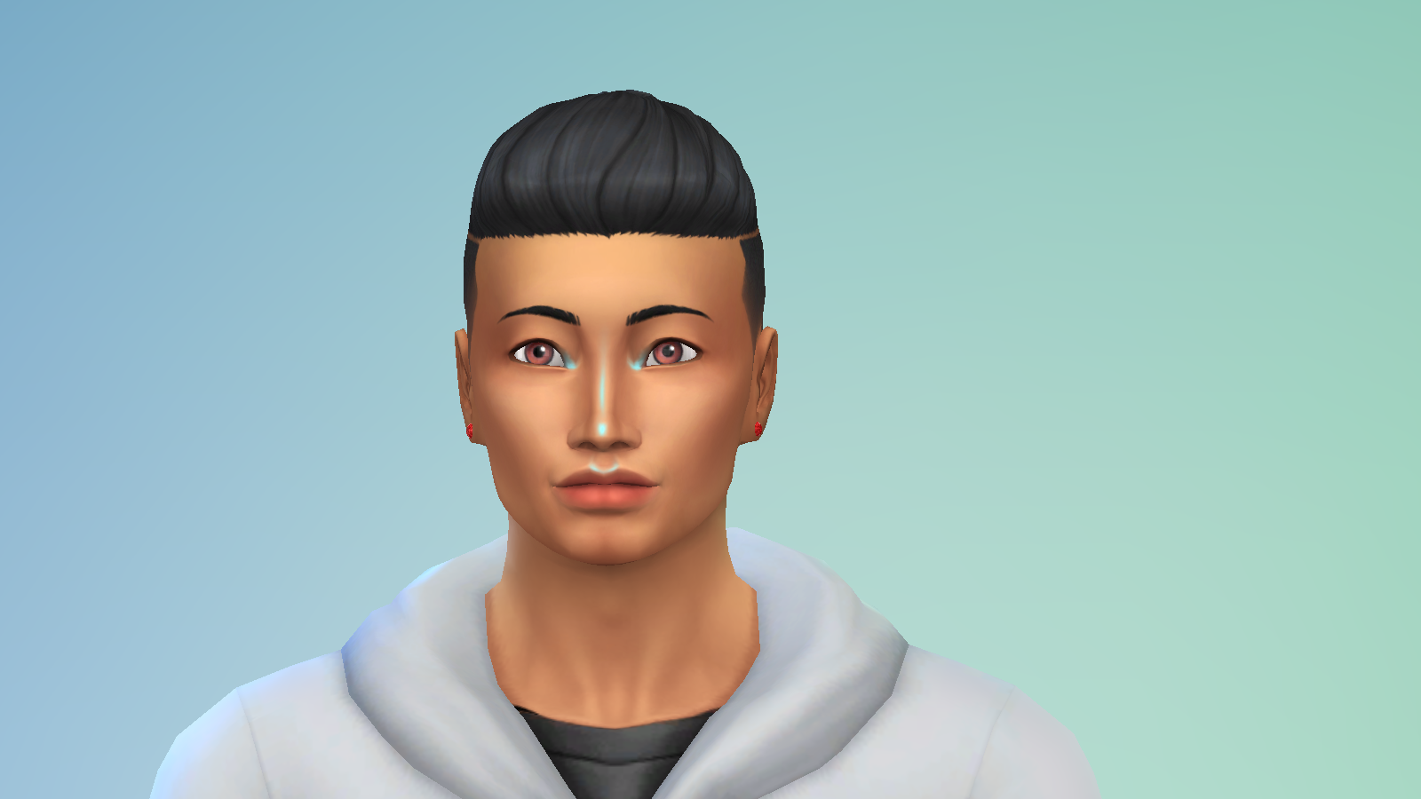 Mod The Sims - TS4 Skin shine in rainbow colors as skin detail