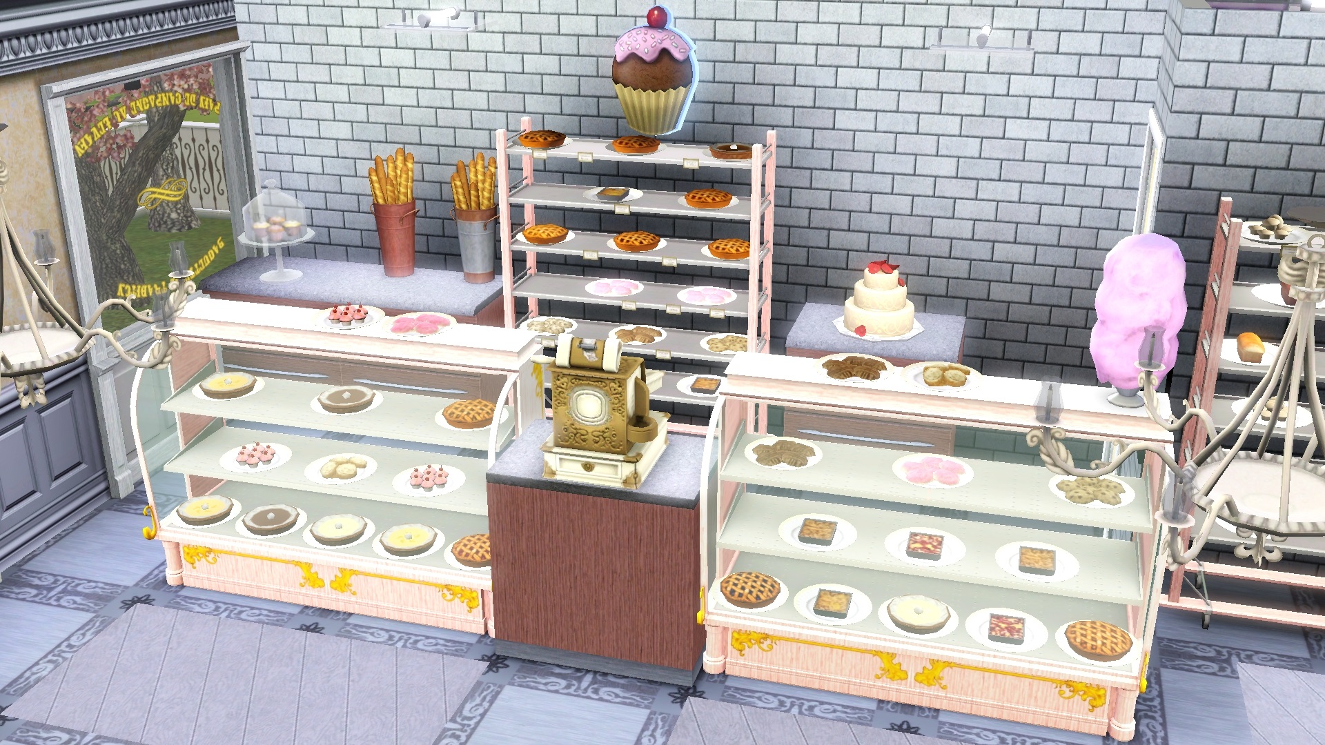 Mod The Sims - Cafe & Bakery Sweet Cupcakes