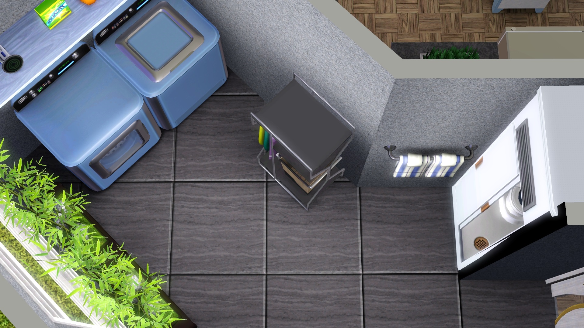 Mod The Sims - House with a Pool on the roof