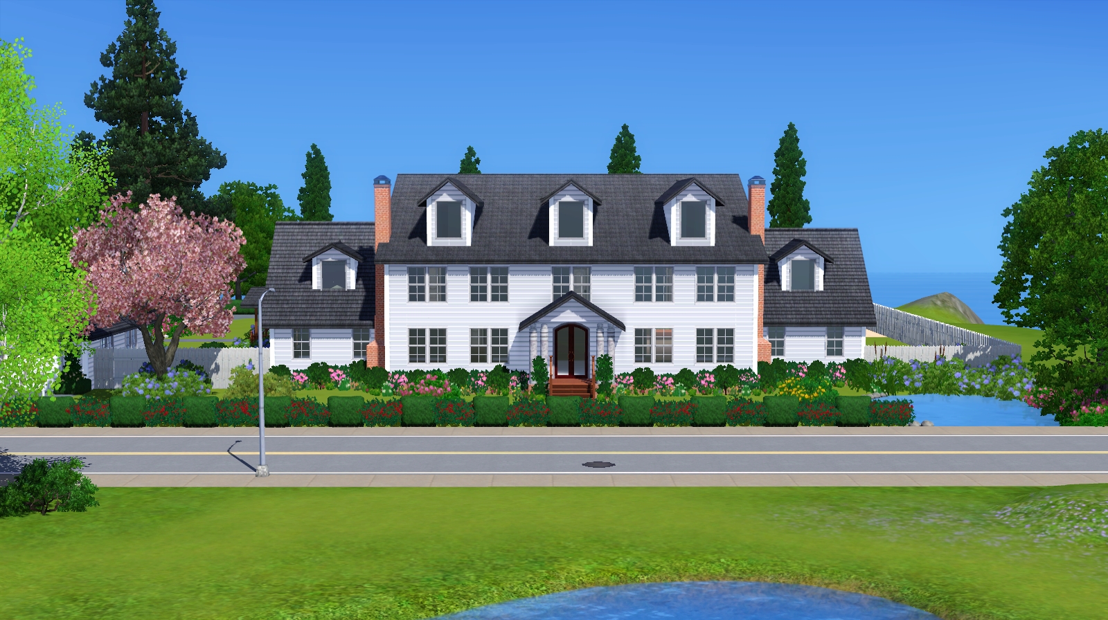 sims 3 manor house