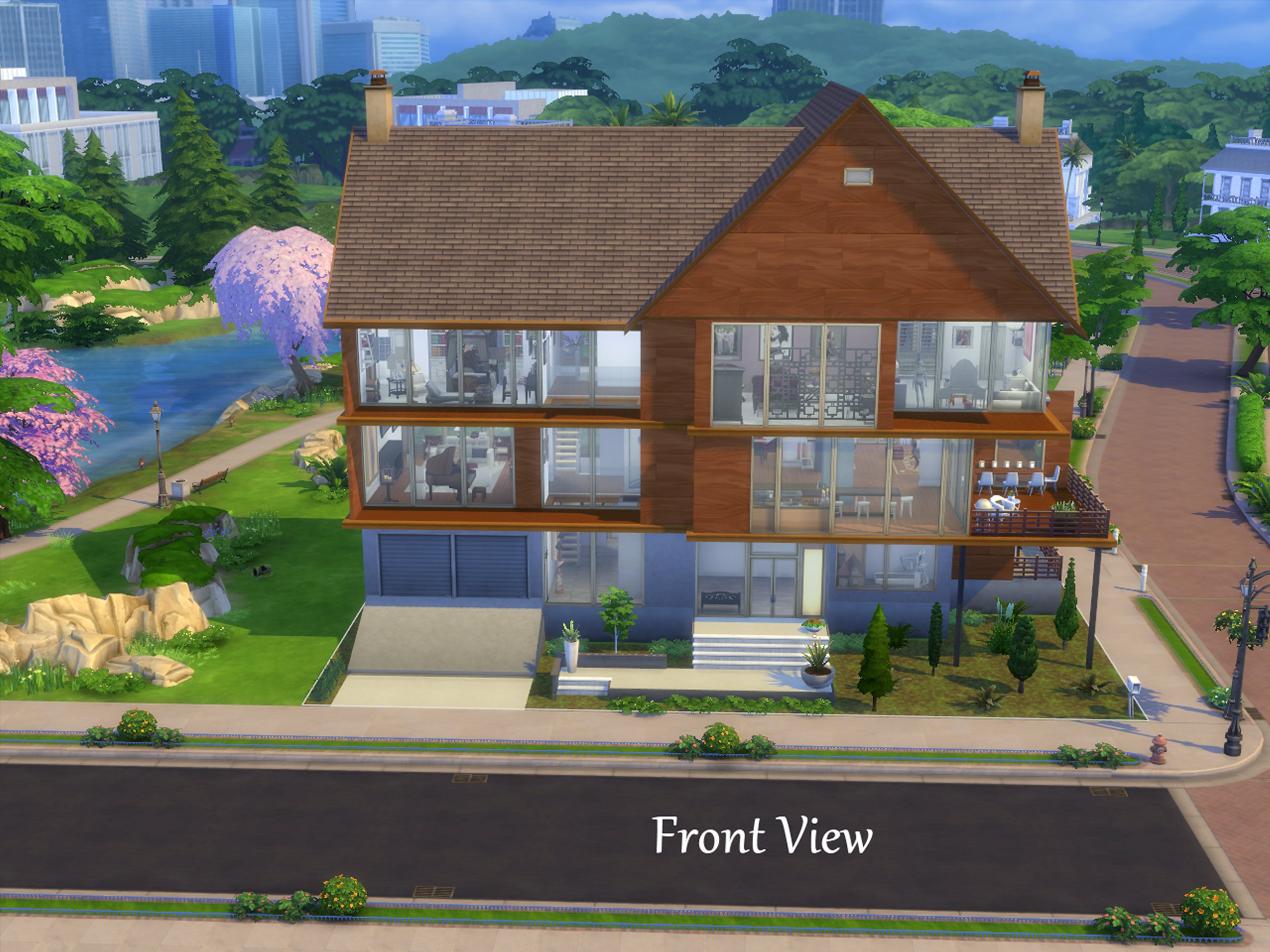 Mod The Sims - The Cullens Home from Twilight Saga