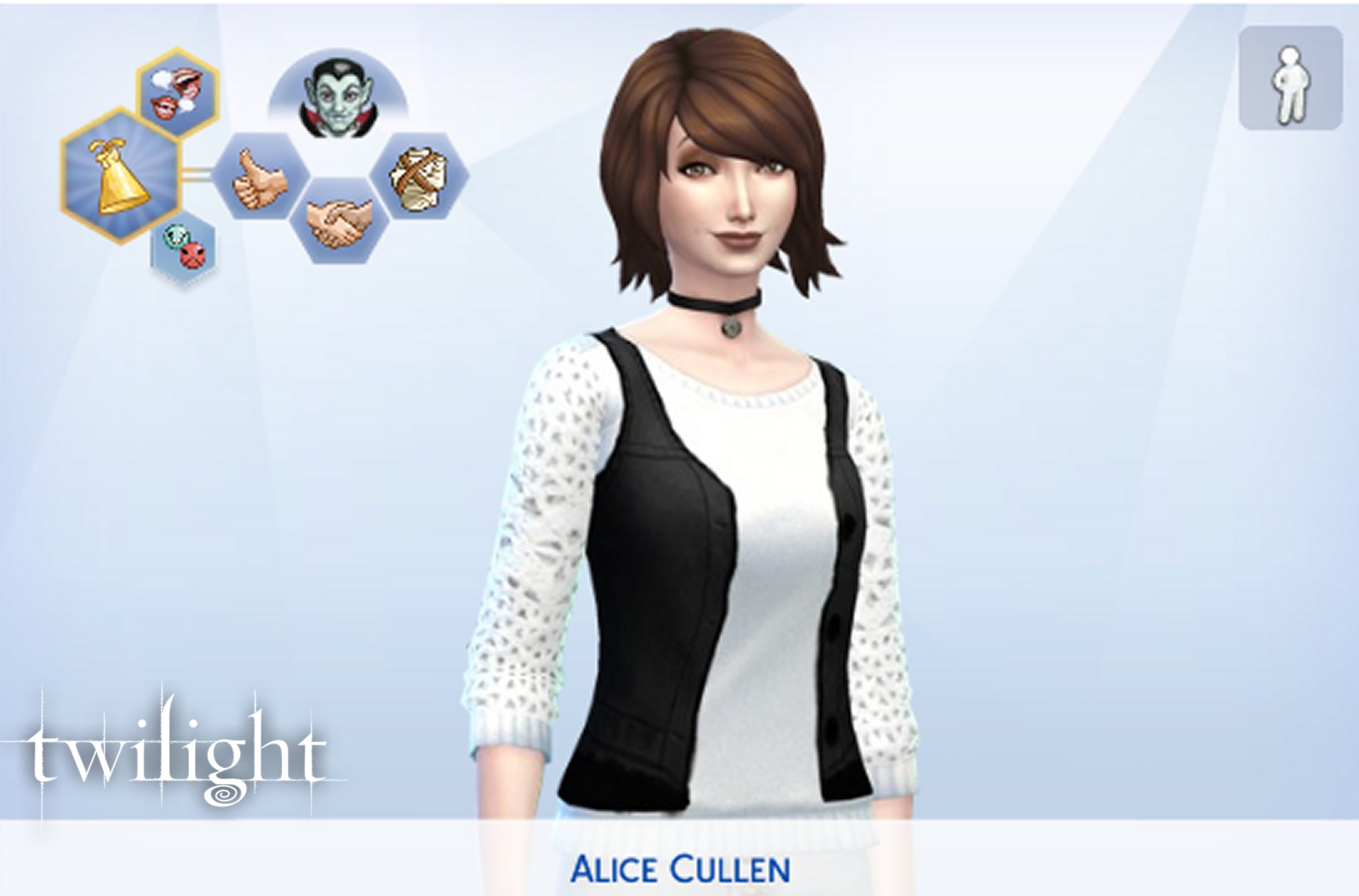 Mod The Sims - Alice Cullen for SIMS4 - Twilight Saga