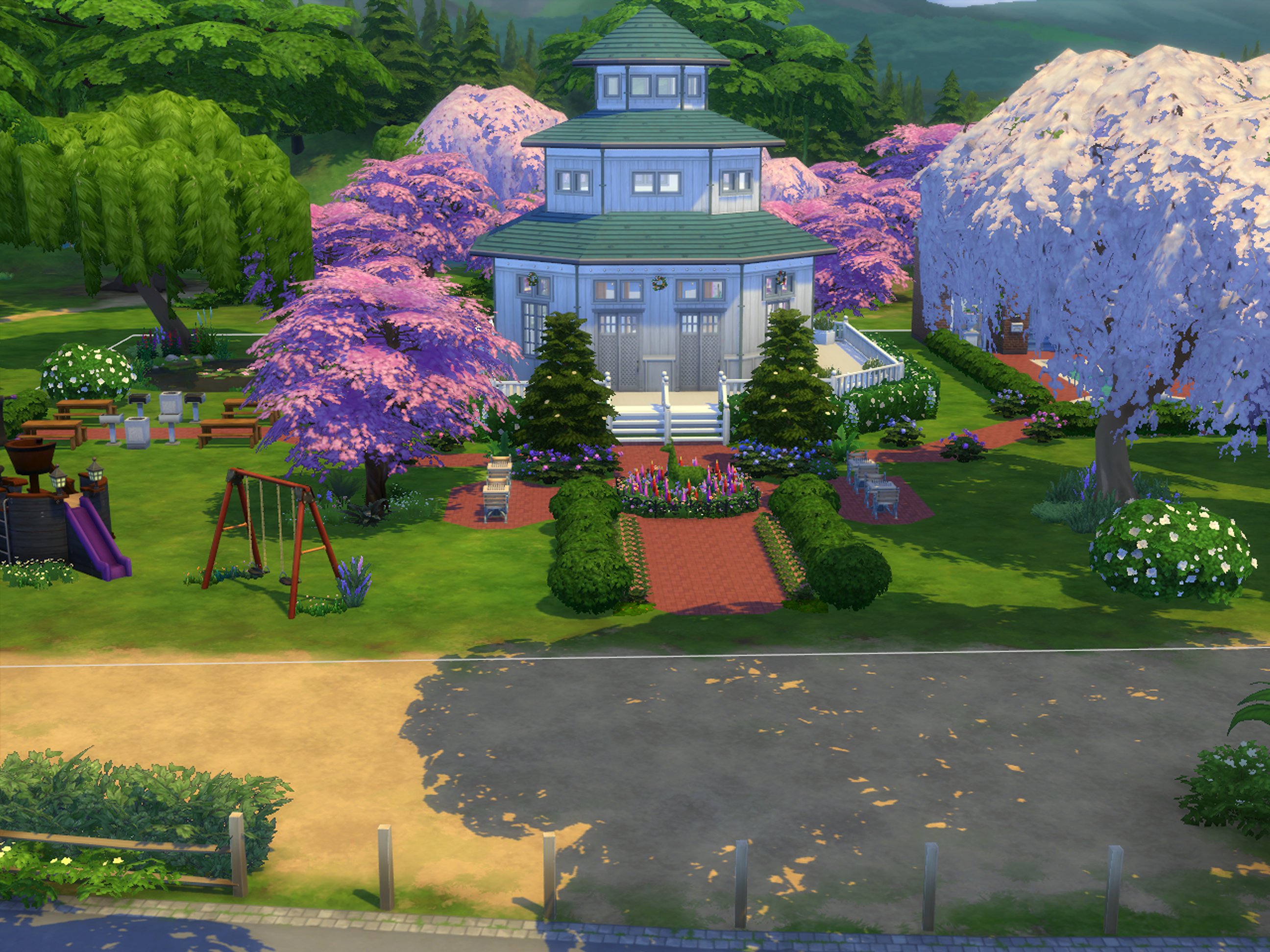 Mod The Sims - Community Park - Flying Horses Park, NOLA