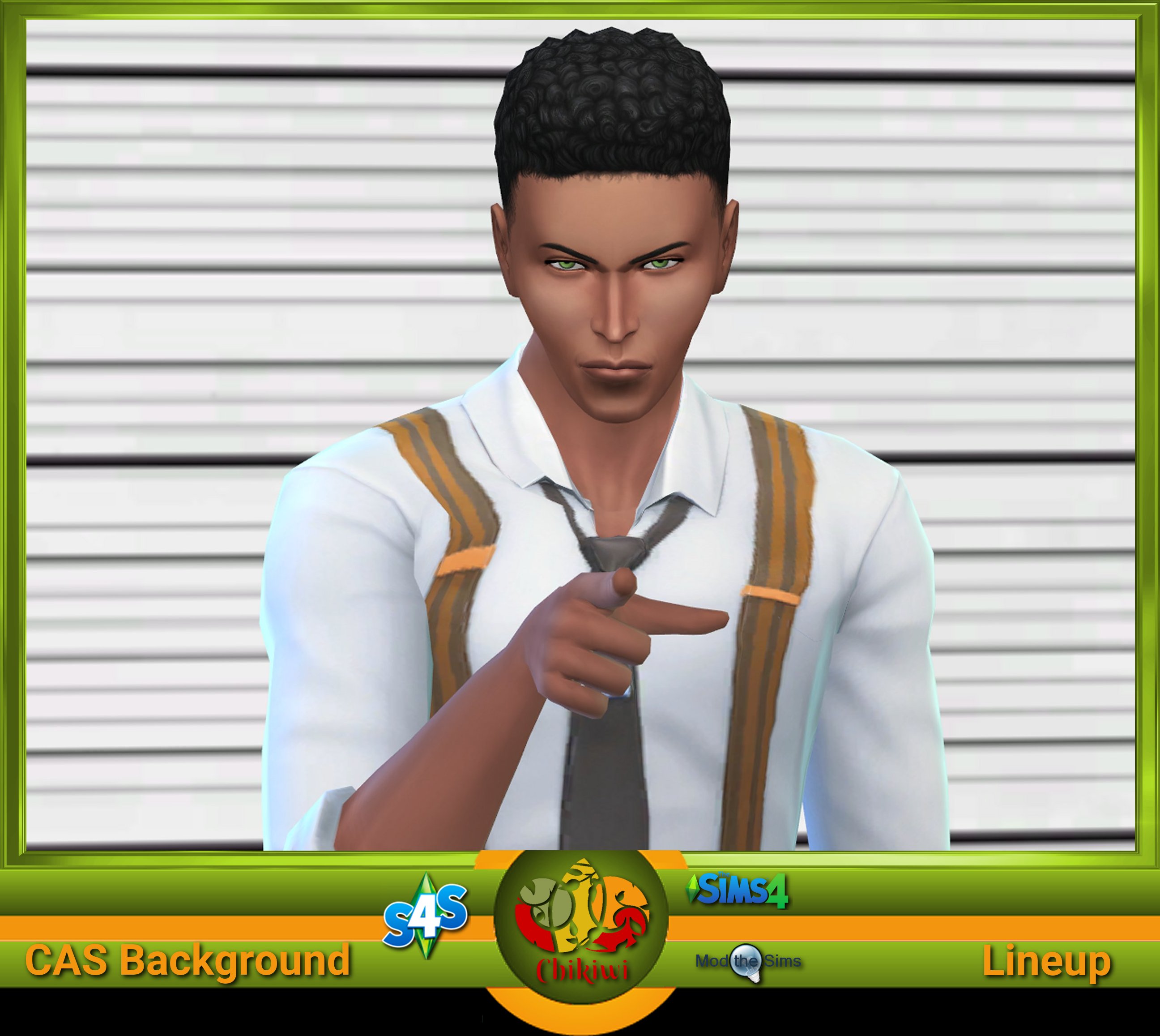 Mod The Sims - Lineup Height Chart - CAS Backgrounds