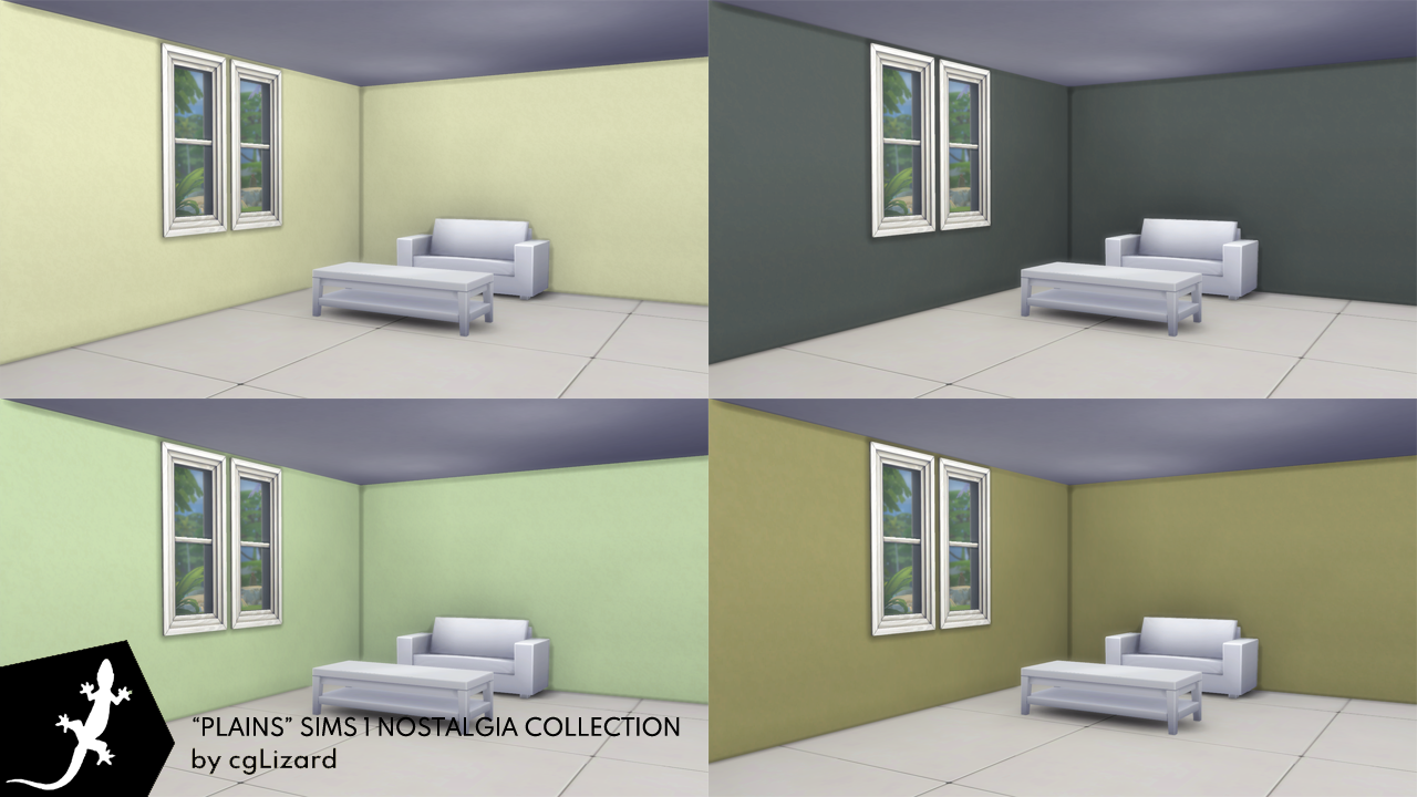 Mod The Sims - Plains - Sims 1 Nostalgia Collection by cgLizard