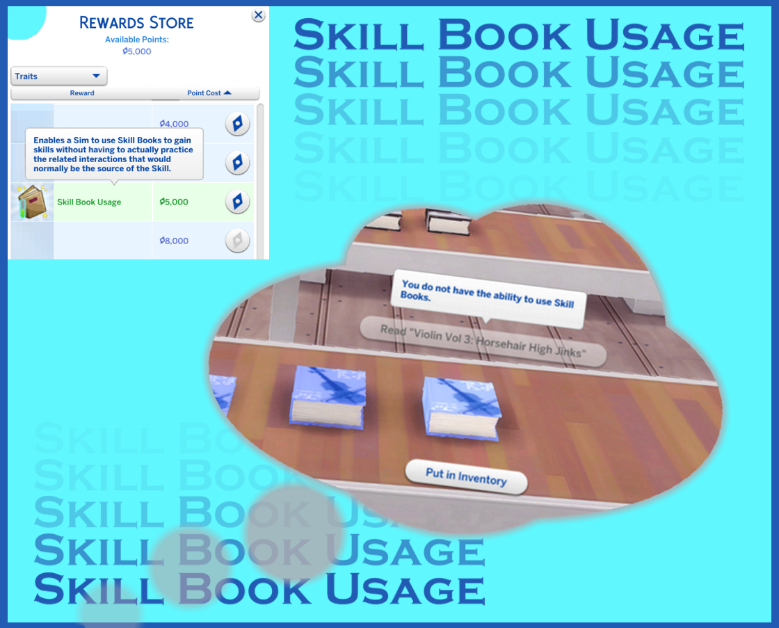 Mod The Sims - Skill Book Usage