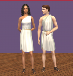 Mod The Sims - MALE/FEMALE - TOGA unhidden