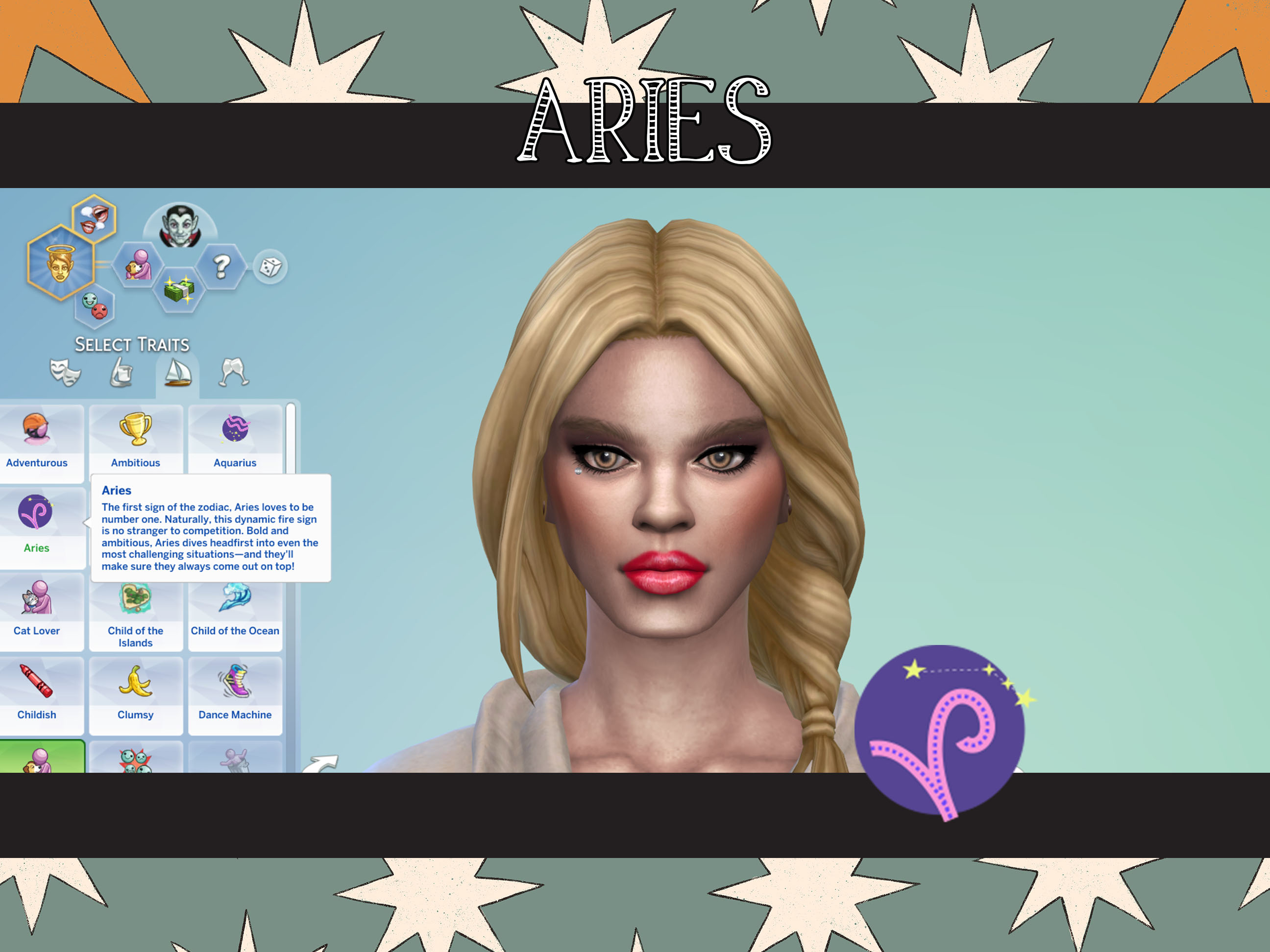 Mod The Sims - Zodiac Signs by Digit PArt 1.3