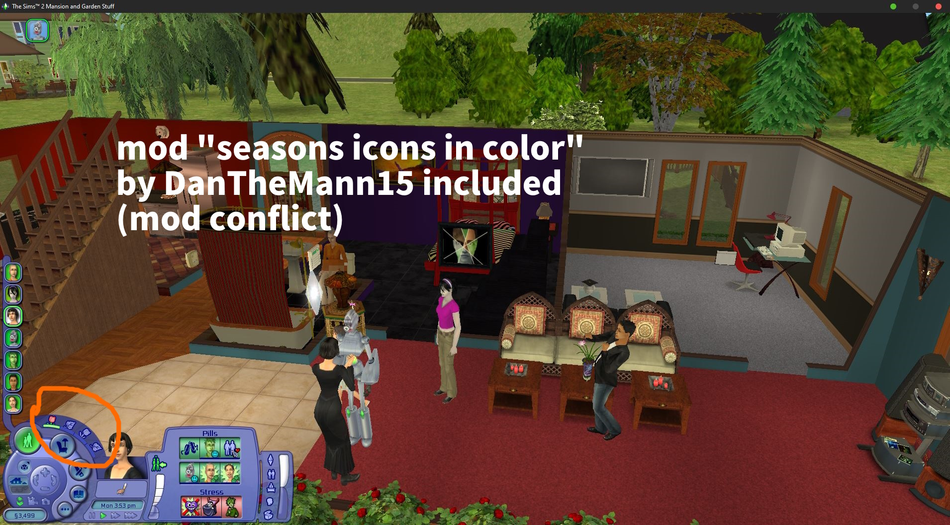 Mod The Sims - UI Edit for Purists