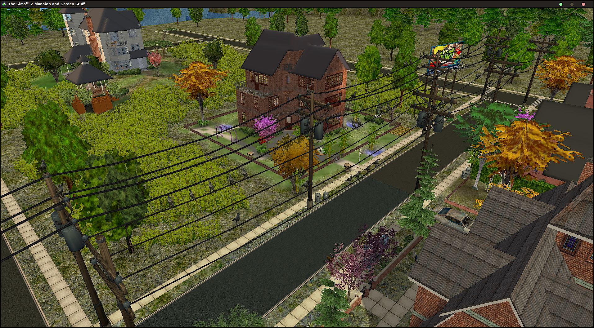 Mod The Sims - 4t2 Telephone Pole and Wire