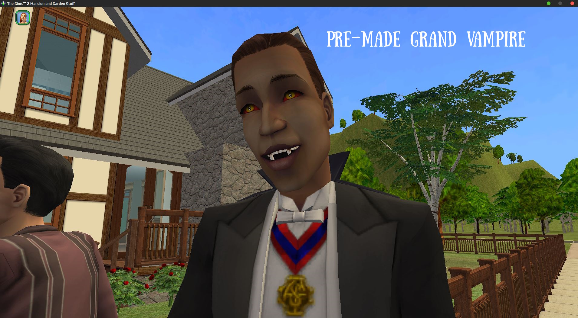 Mod The Sims - blue flashing vampire fangs [fix]