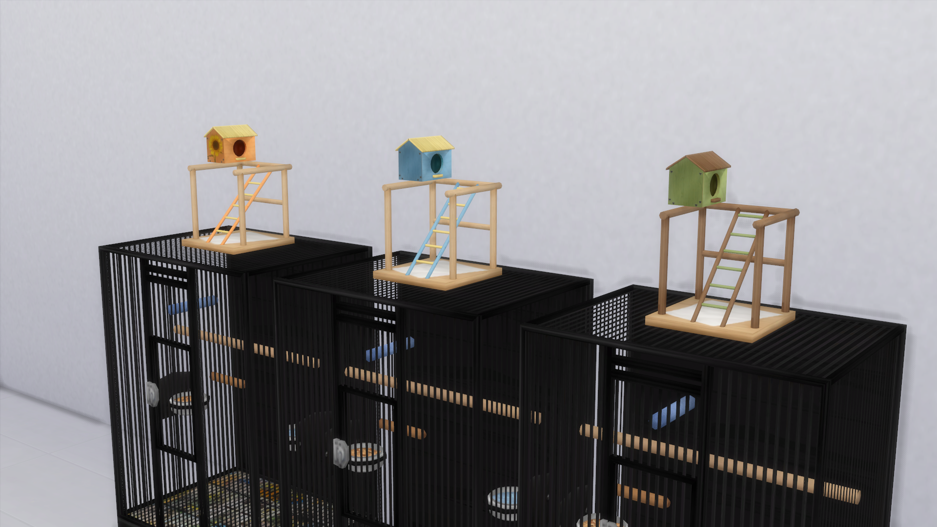 Mod The Sims - The Sims 4 Parrot CC Pack