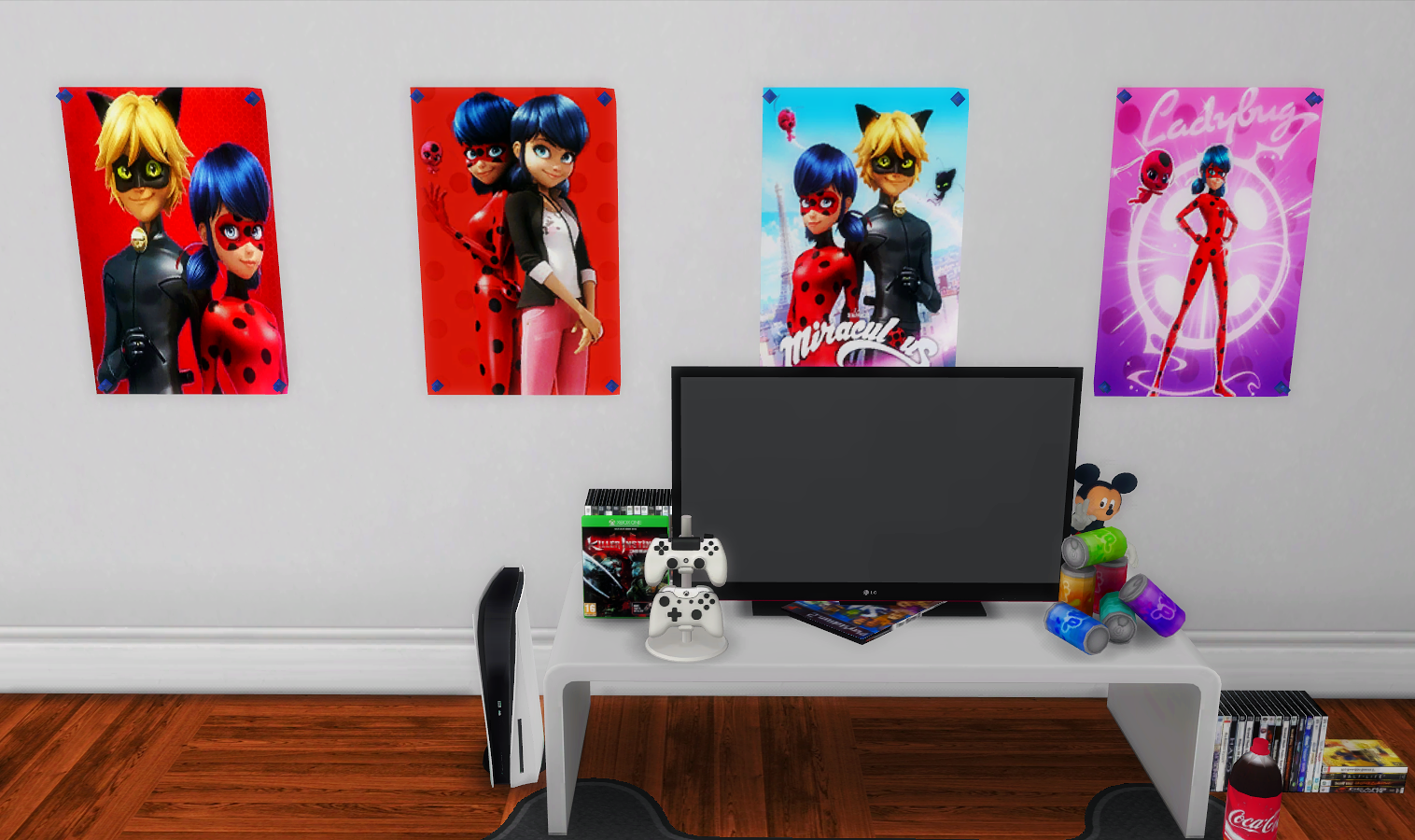 Mod The Sims - Miraculous: Lady Bug and Cat Noir posters