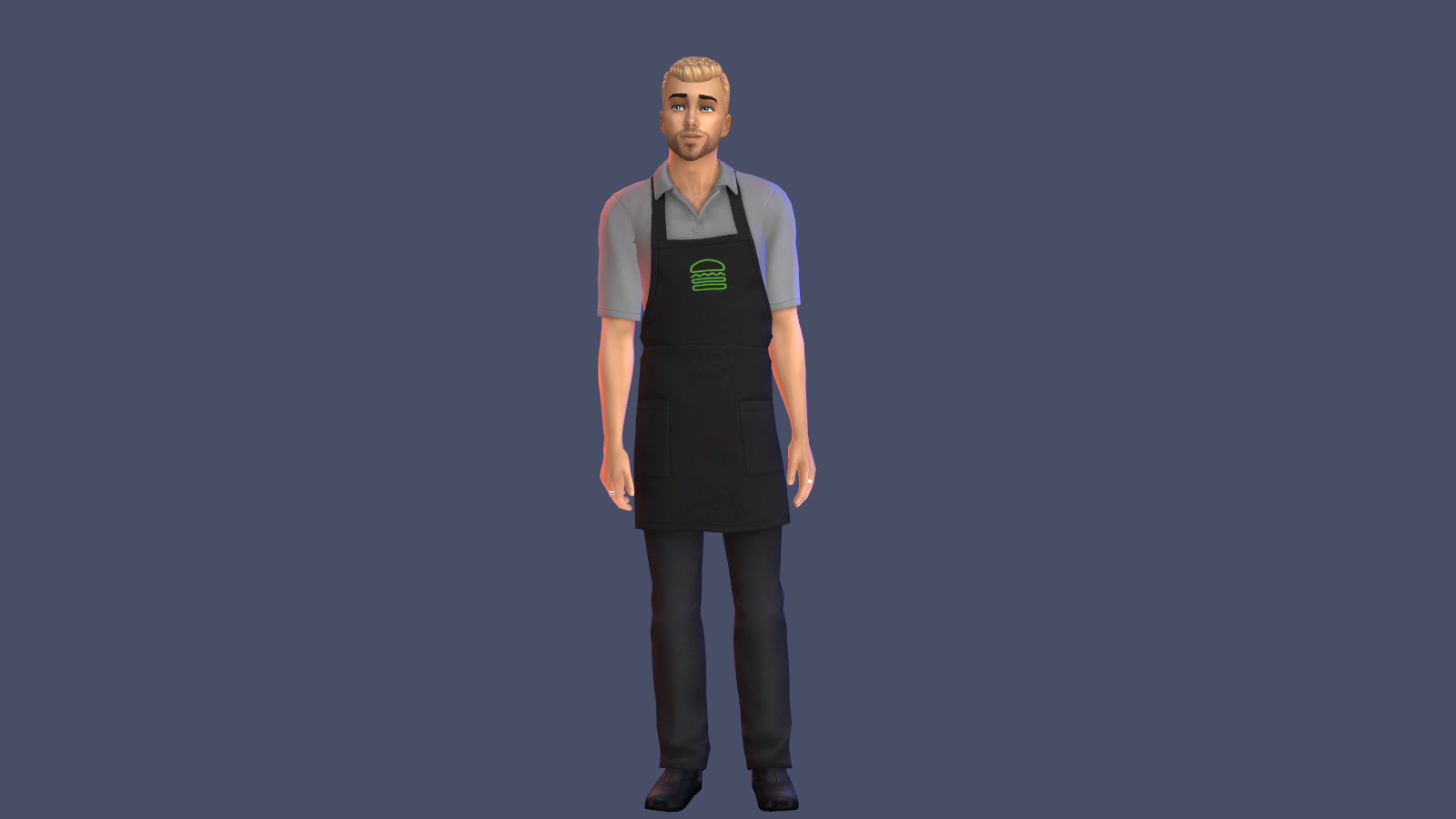 Mod The Sims - Shake Shack Uniform + Cap